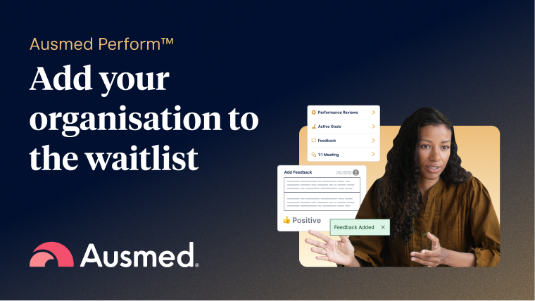 Join the waitlist for Ausmed Performance™